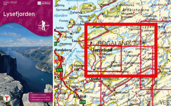 Hiking around the Lysefjord - Flørli 4444